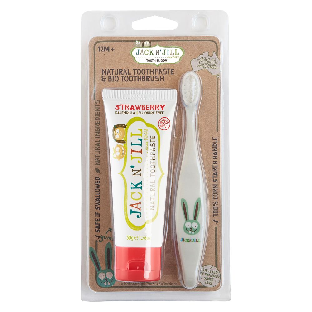 Order Jack n' Jill Kids - Strawberry Toothpaste & Bunny Bio Toothbrush ...