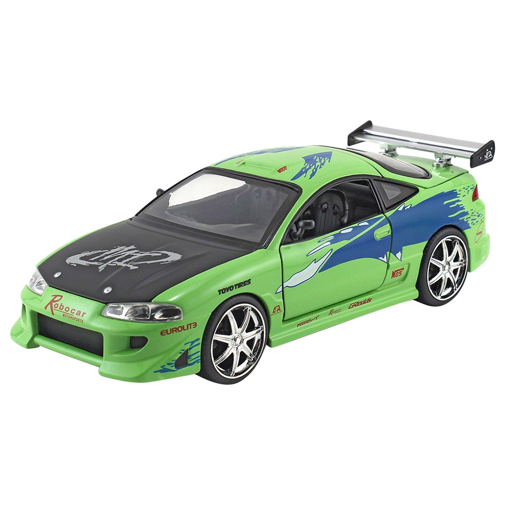 Order Jada - Fast & Furious 1995 Mitsubishi Eclipse - Green Now! | Jomla.ae