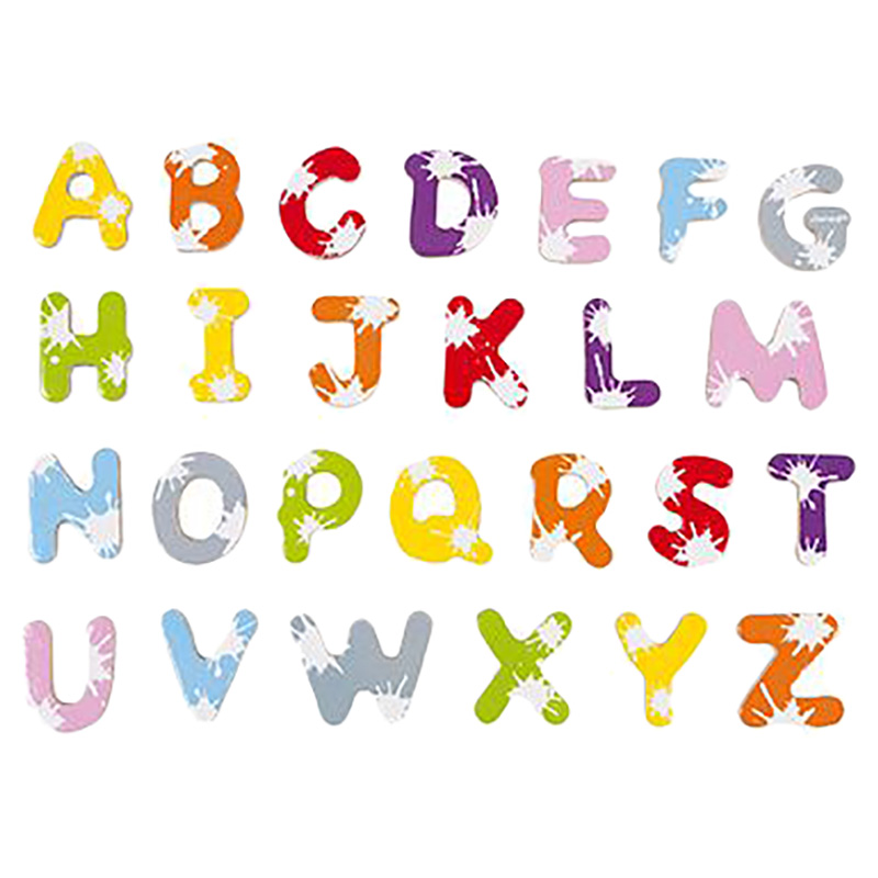 Order Janod - Splash Magnetic Letters - Set of 52 Now! | Jomla.ae
