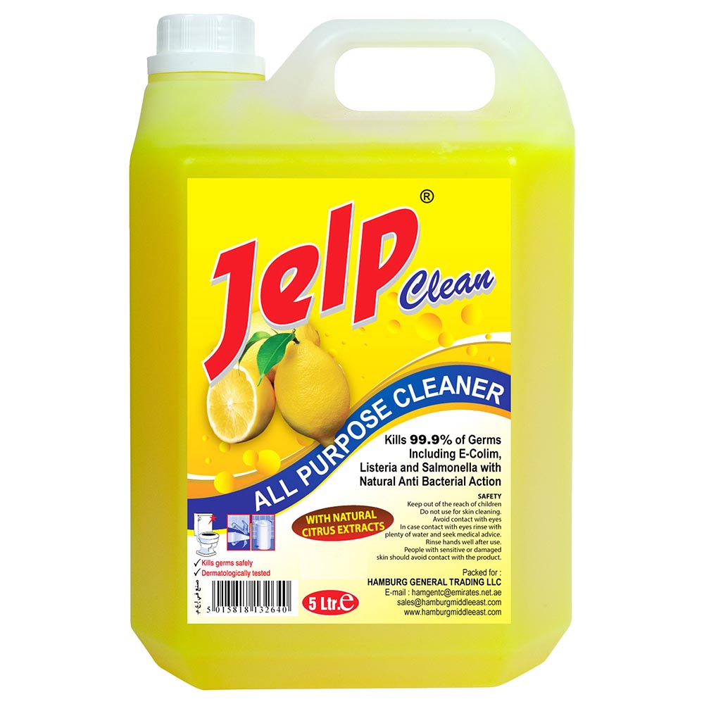 Order Jelp Clean - All Purpose Cleaner Lemon 5L Now! | Jomla.ae