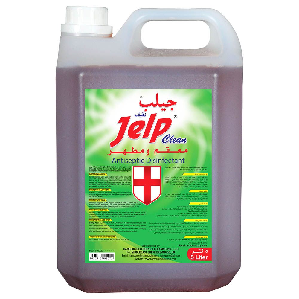 Order Jelp Clean - Antiseptic Disinfectant 5L Now! | Jomla.ae