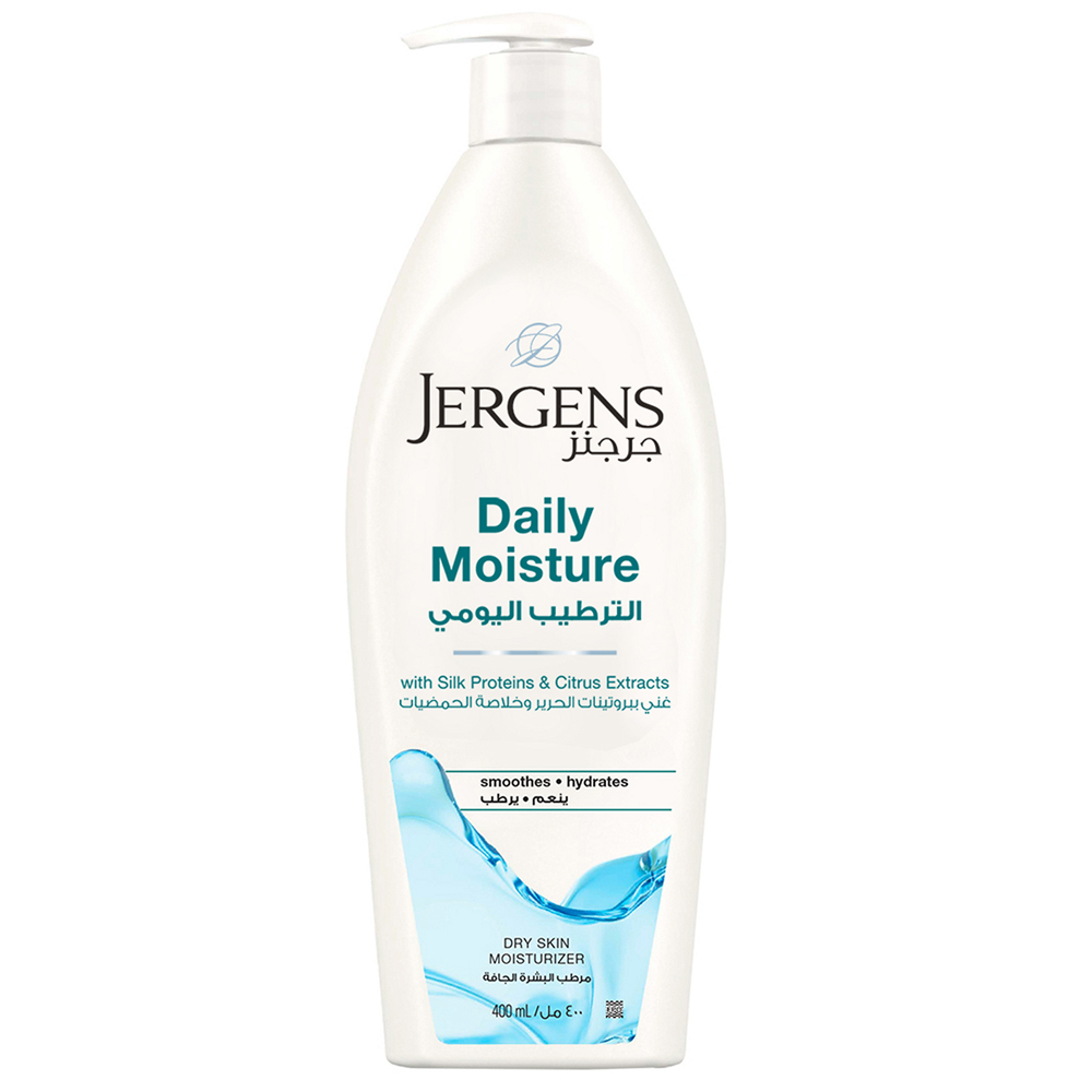 Order Jergens - Daily Moisture Dry Skin Moisturizer 400ml Now! | Jomla.ae