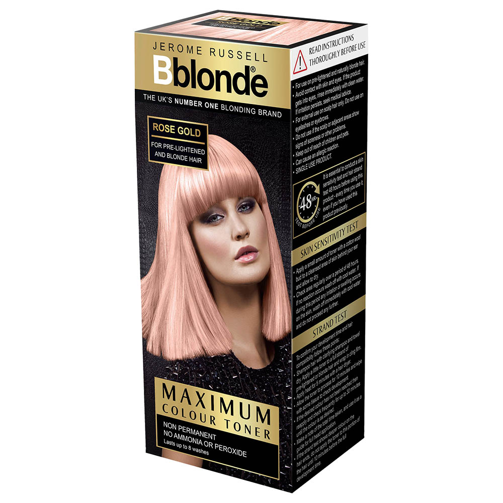 Jerome Russell Bblonde Hair Colour Toner - Rose Gold | Jomla.ae