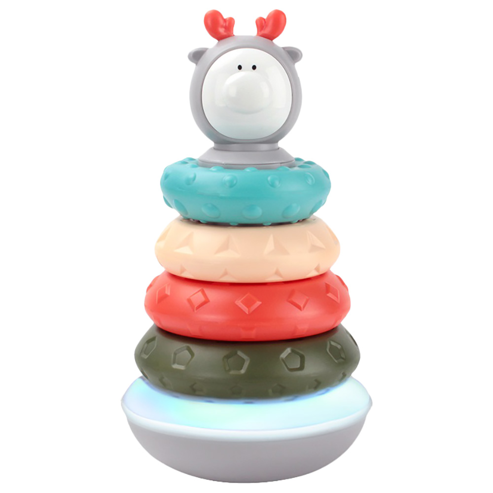 Order Kaichi - Musical Stacking Circle Rings Baby Toy Now! | Jomla.ae