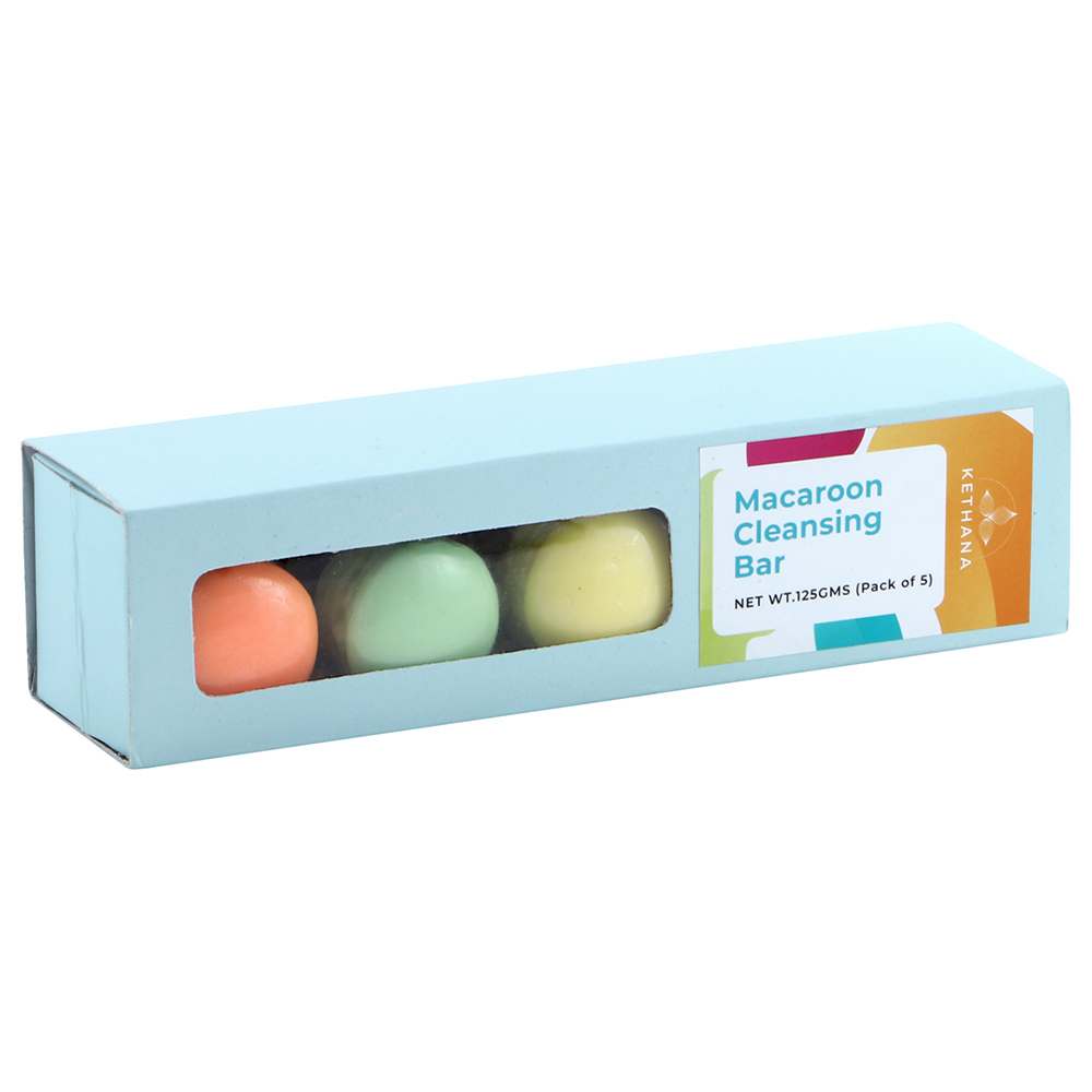 Order Kethana - Macaroon Cleansing Bar - Pack of 5 Now! | Jomla.ae