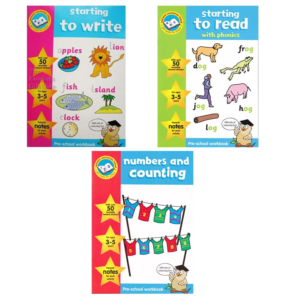 Order Key Stage Sticker Workbooks: Learning Sticker Books - Assorted ...