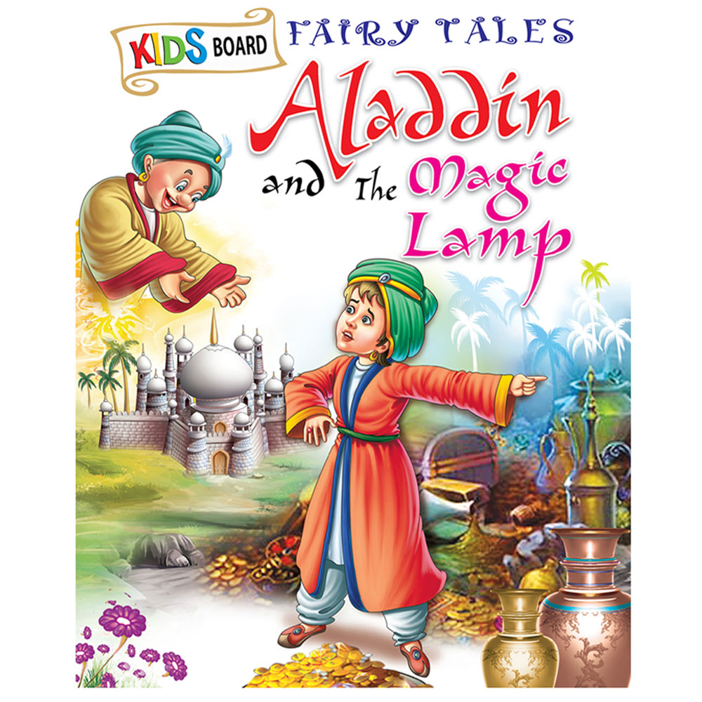 Order Kids Board Fairy Tales - Aladdin & Magic Lamp - Book Now! | Jomla.ae
