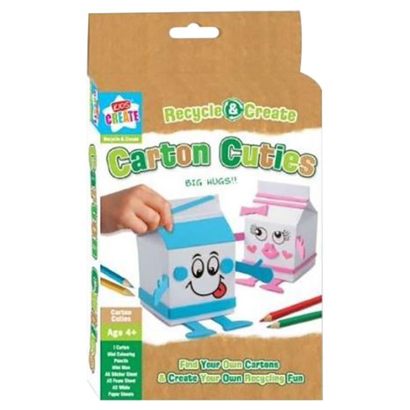 Order Kids Create - Recycle - Carton Birdhouse/Cuties Now! | Jomla.ae
