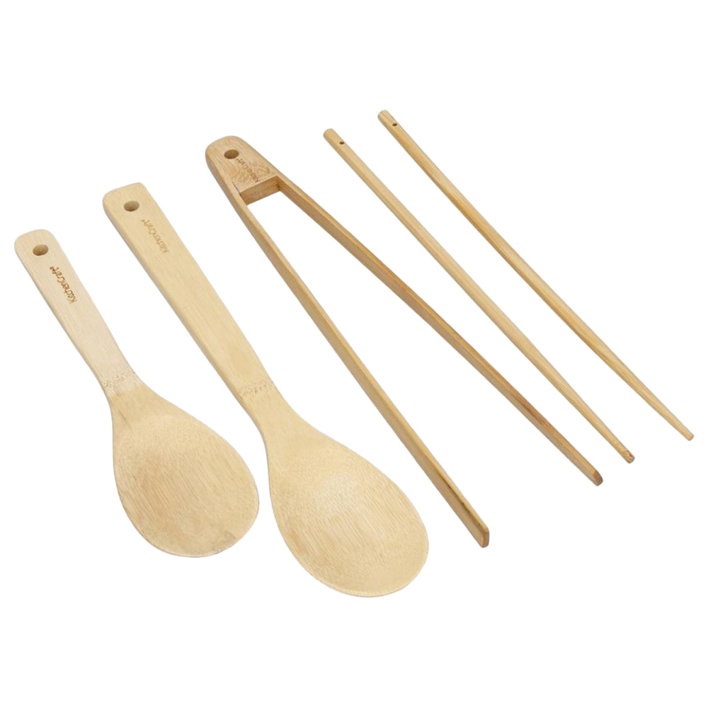 Order Kitchencraft - Oriental Anti-Scratch Bamboo Tool Set Now! | Jomla.ae