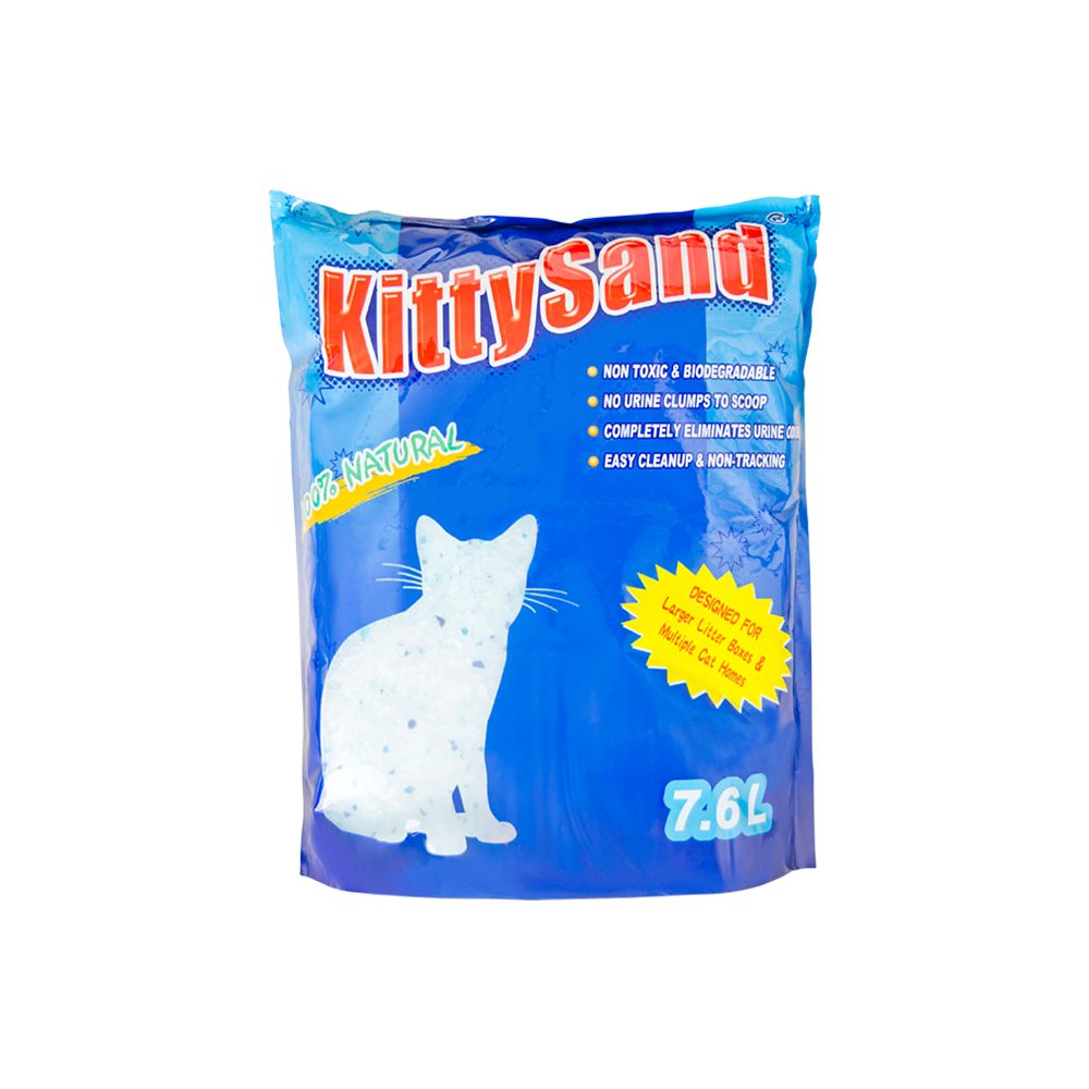Order Kitty Sand Crystal Cat Litter Unscented 7.6 L Now! | Jomla.ae