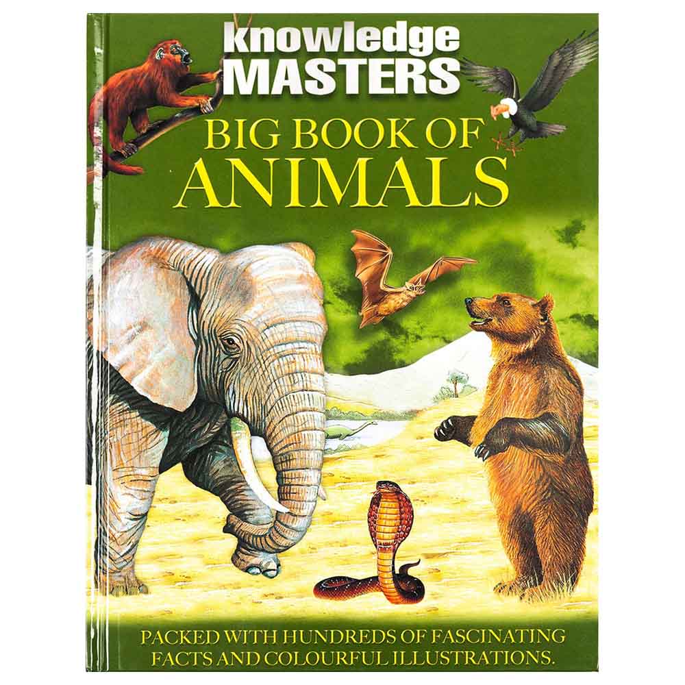 Order Knowledge Masters Big Book Of Animals Now! | Jomla.ae