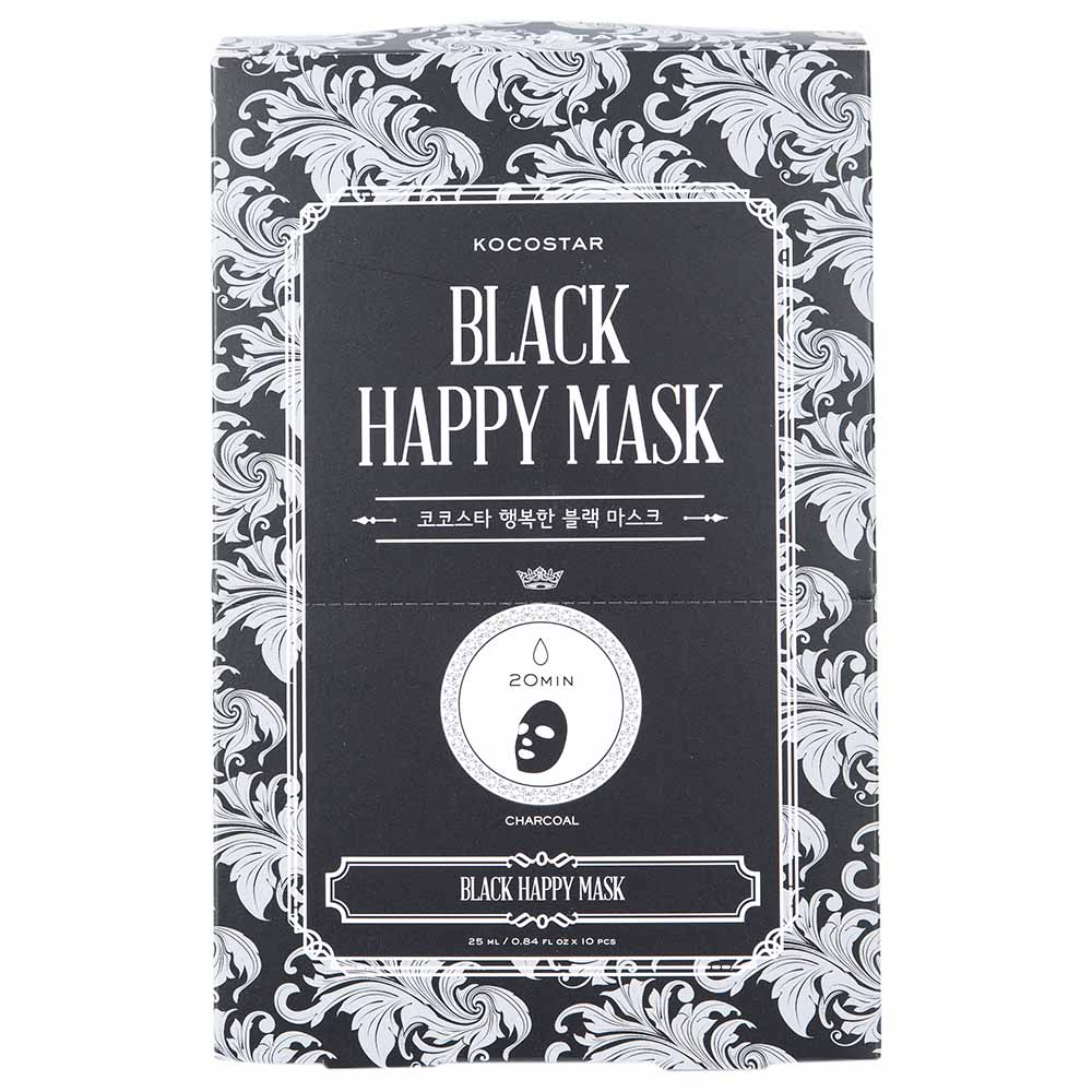 Order Kocostar - Black Happy Mask Now! | Jomla.ae