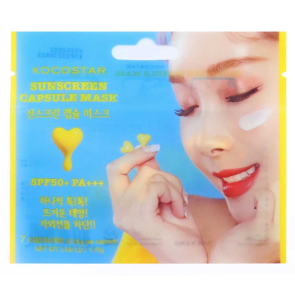 Order Kocostar - Sunscreen Capsule Mask - 7 Capsules Now! | Jomla.ae