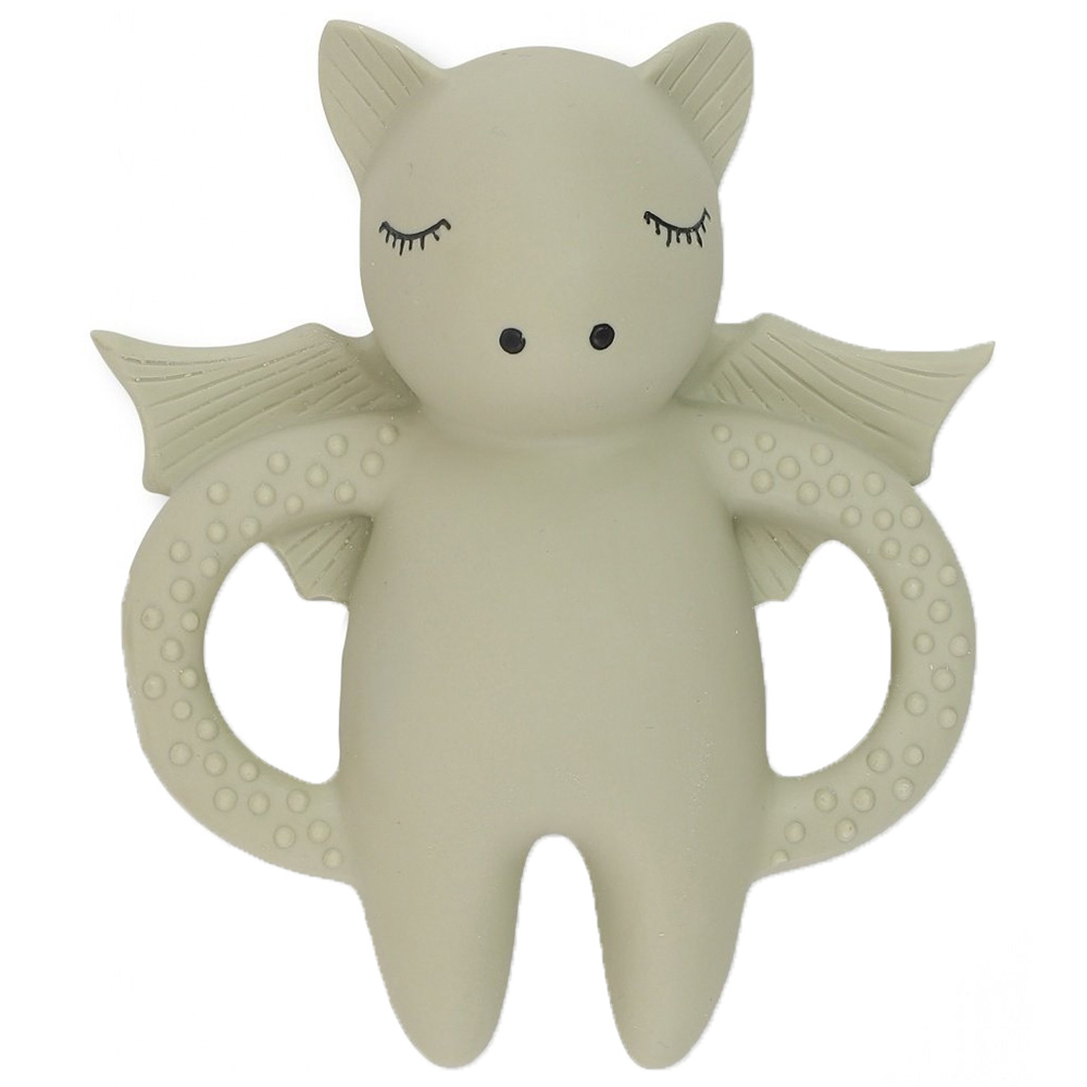Order Konges Slojd - Natural Rubber Teether Bat - Mint Now! | Jomla.ae