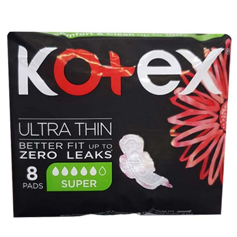 Order Kotex Ultra Thin Pads Super With Wings 8 Sanitary Napkins Now ...