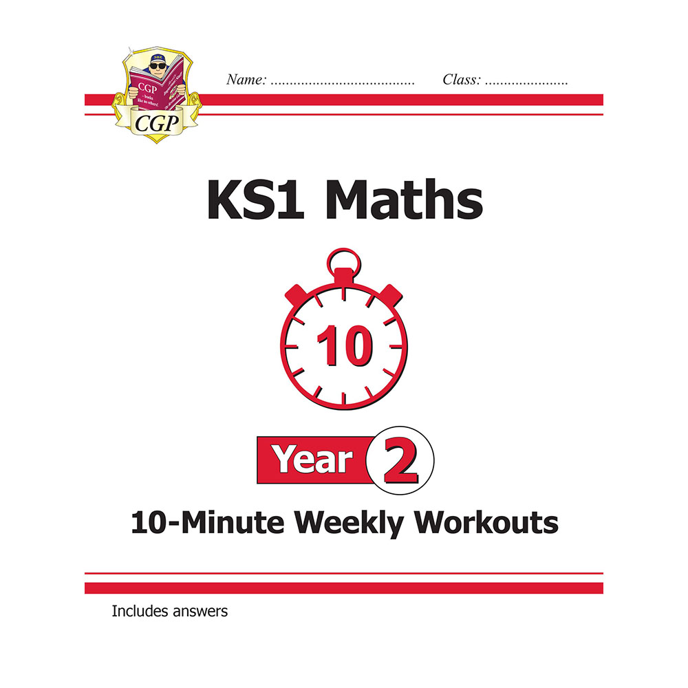 Order Ks1 Math's 10-Minute Weekly Workouts - Year 2 - Book Now! | Jomla.ae