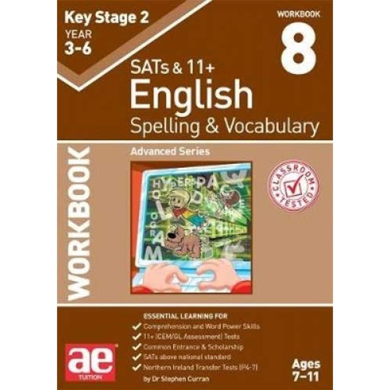 Order Ks2 Spelling & Vocabulary Workbook 8: Advanced Level Now! | Jomla.ae