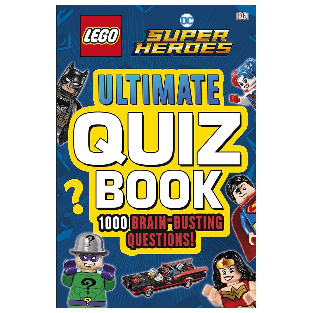 Order LEGO DC Comics Super Heroes Ultimate Quiz Book Now! | Jomla.ae