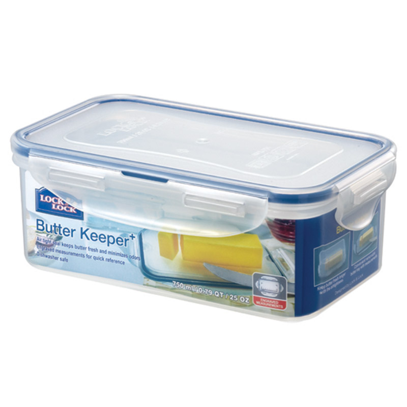 Order LOCK&LOCK - Butter Container With Tray 750ml Now! | Jomla.ae