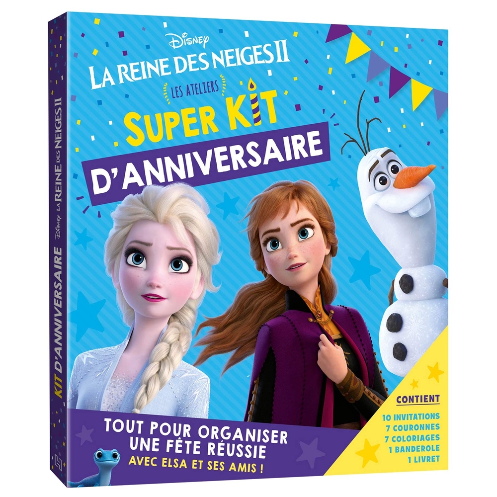 Order La Reine Des Neiges 2 - Kit D'Anniversaire - Disney Now! | Jomla.ae