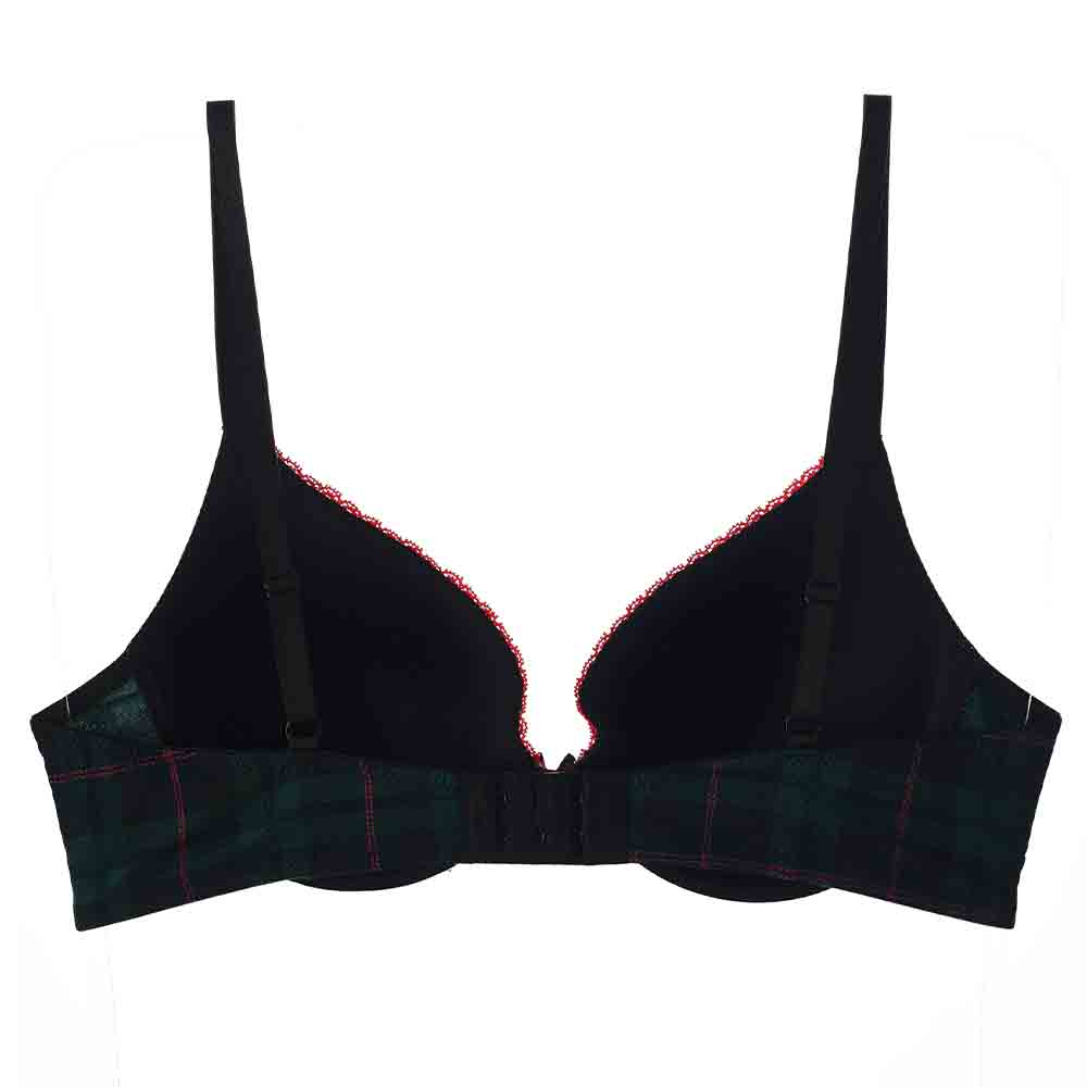 Order Lacy Dreams - 2pc-Set - Casual Lace Bra - Checks Now! | Jomla.ae