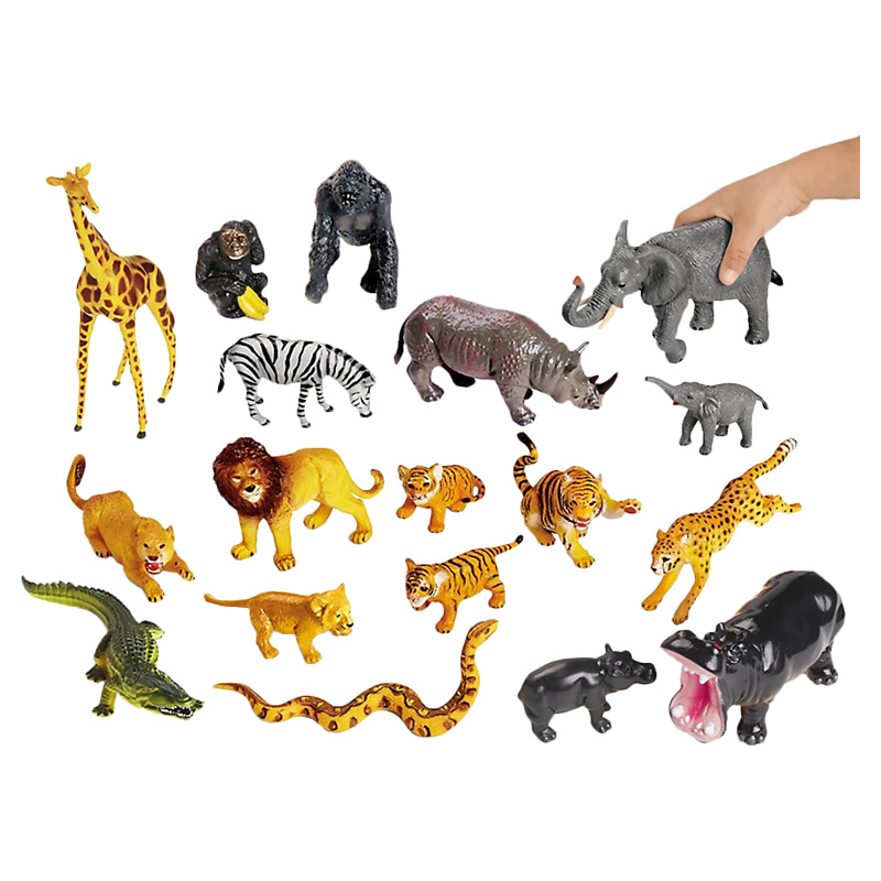Order Lakeshore - Classic Wild Animal Collection - 18pcs Now! | Jomla.ae