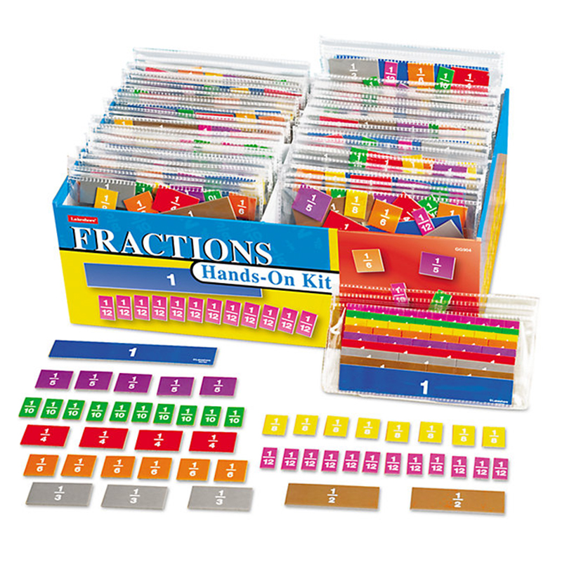 Order Lakeshore - Fractions Hands-On Teaching Kit Now! | Jomla.ae