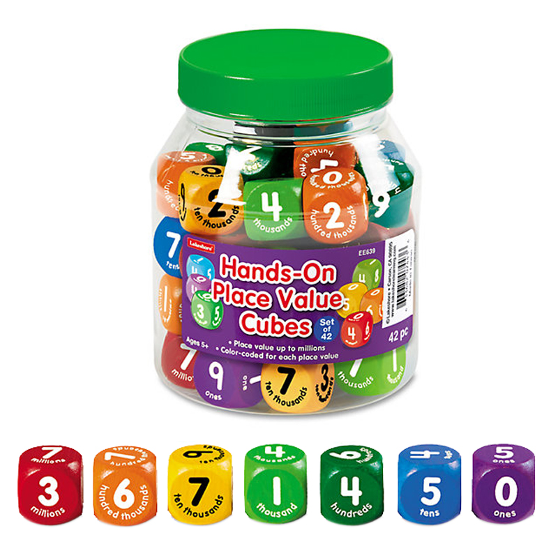 Order Lakeshore - Hands-On Place Value Cubes Now! | Jomla.ae