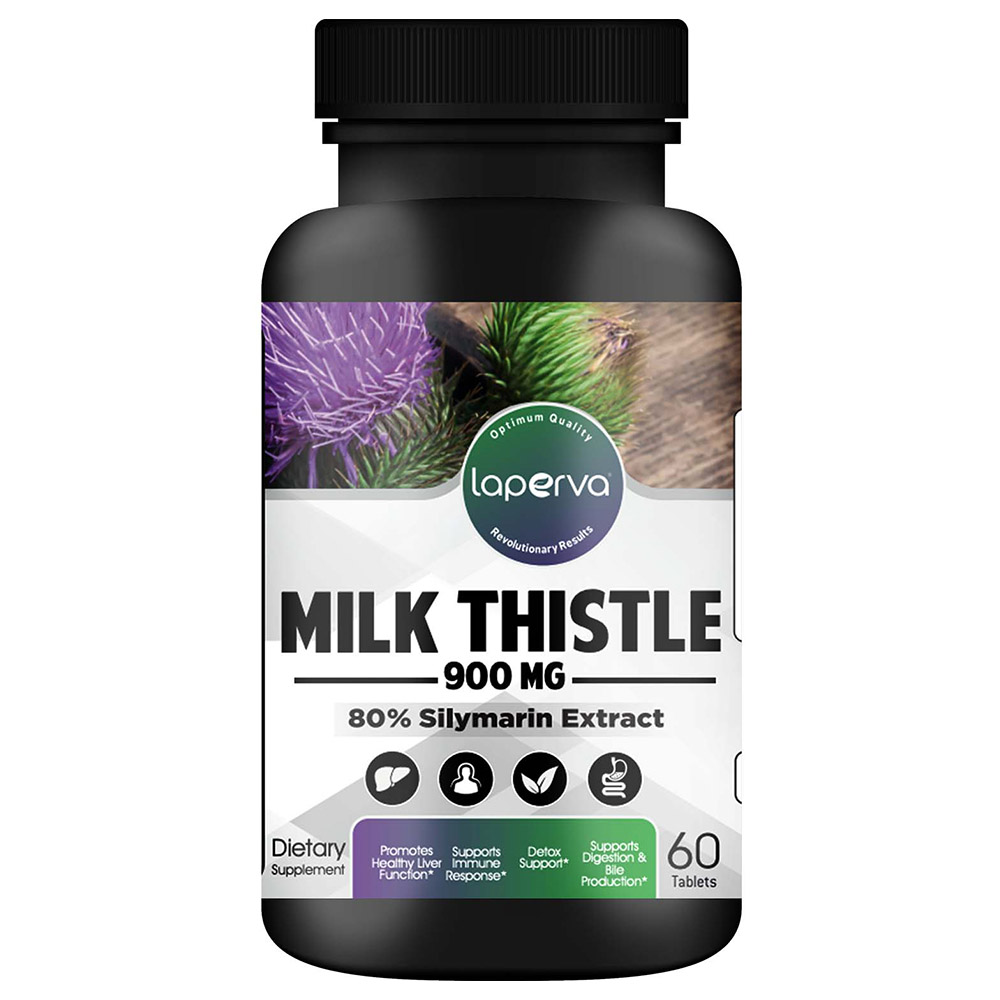 Order Laperva - Milk Thistle - 900Mg - 60pc Now! | Jomla.ae