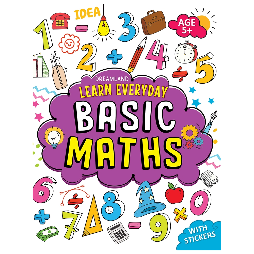 Order Learn Everyday Basic Maths - Age 5+ - Book Now! | Jomla.ae