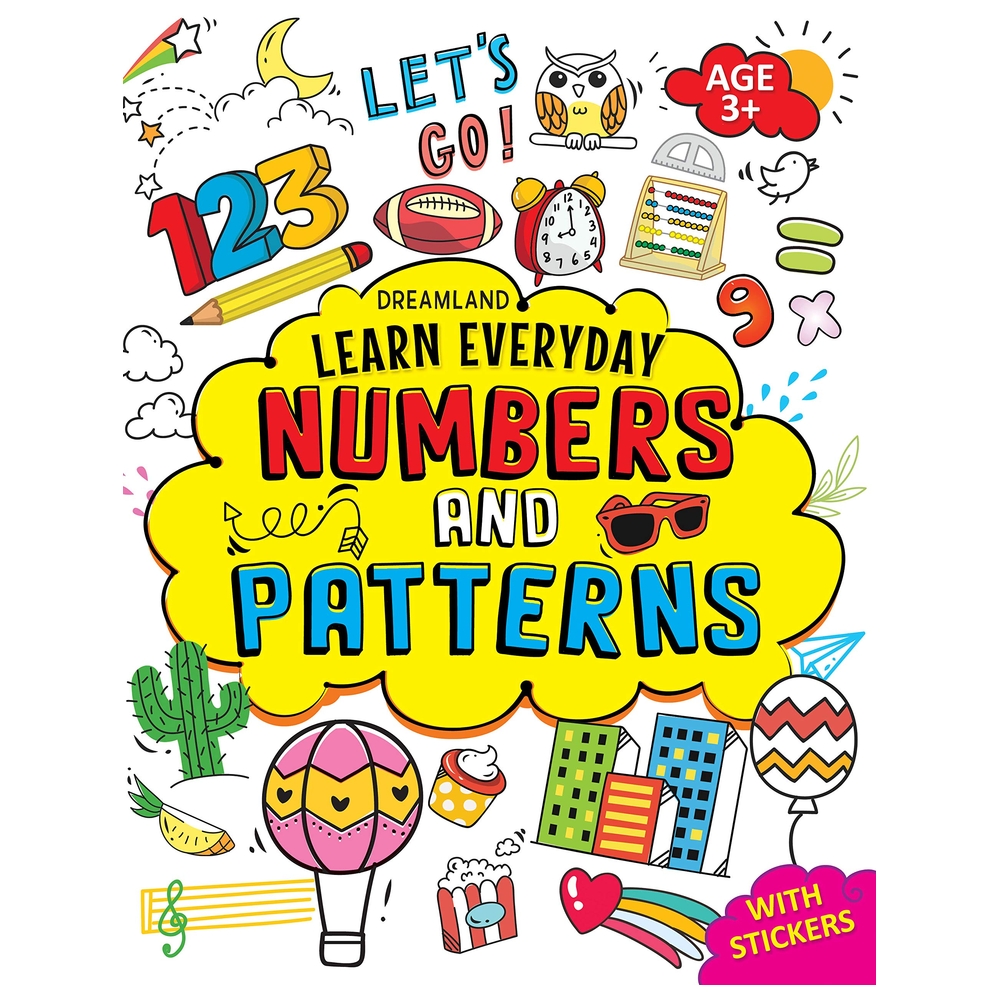 Order Learn Everyday Numbers And Patterns Age 3 Book Now Jomla Ae