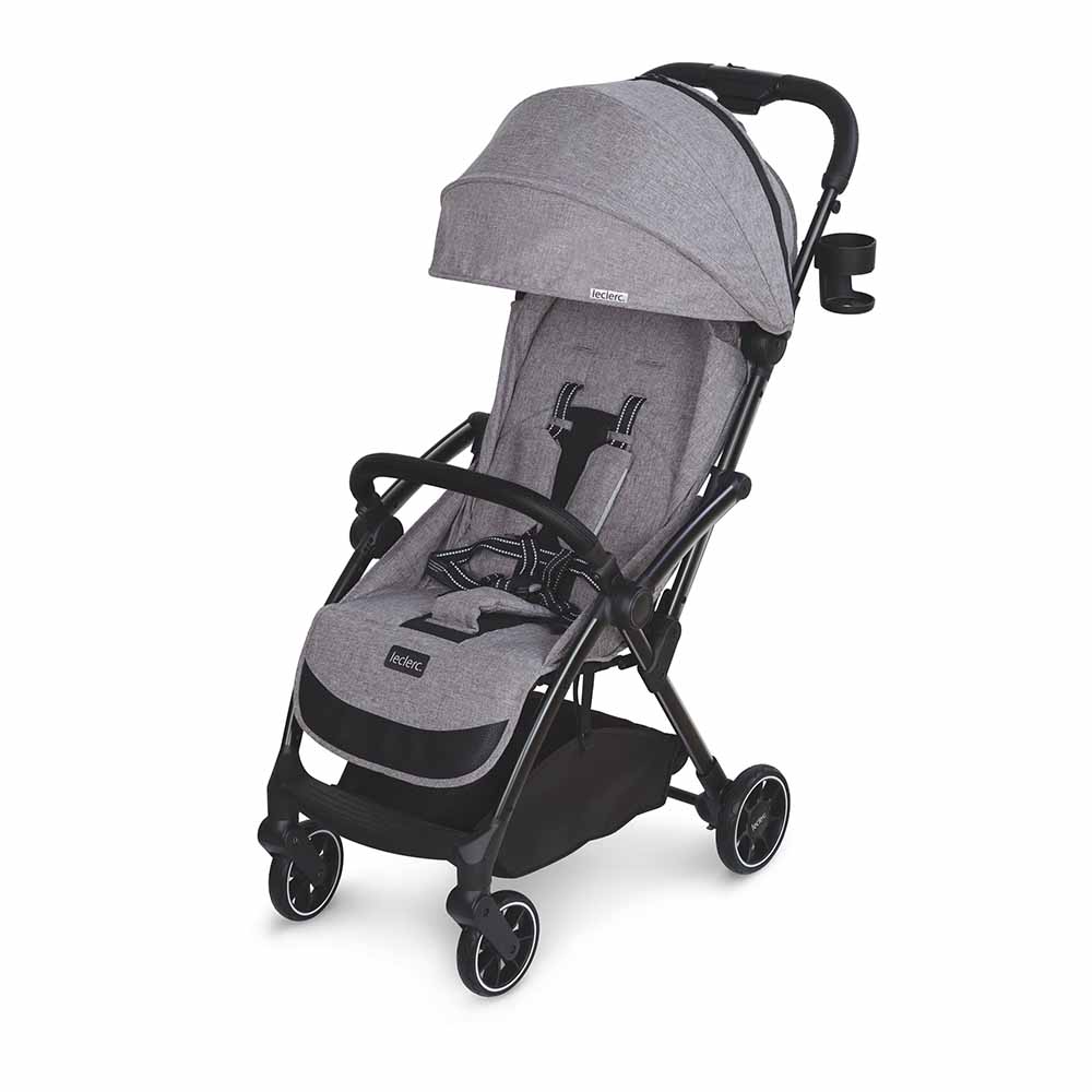 Order Leclerc - Influencer Stroller - Grey Melange Now! | Jomla.ae