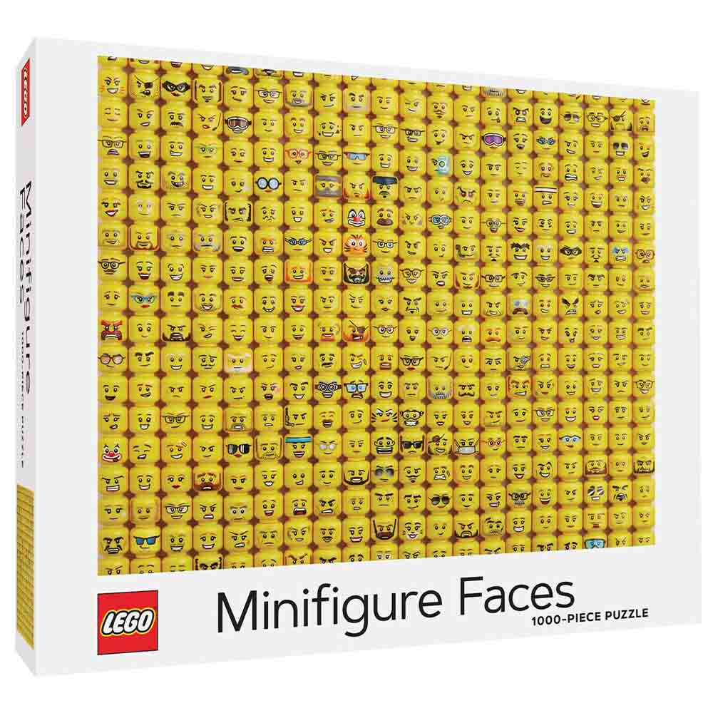 Order Lego Minifigure Faces 1000-Piece Puzzle Now! | Jomla.ae