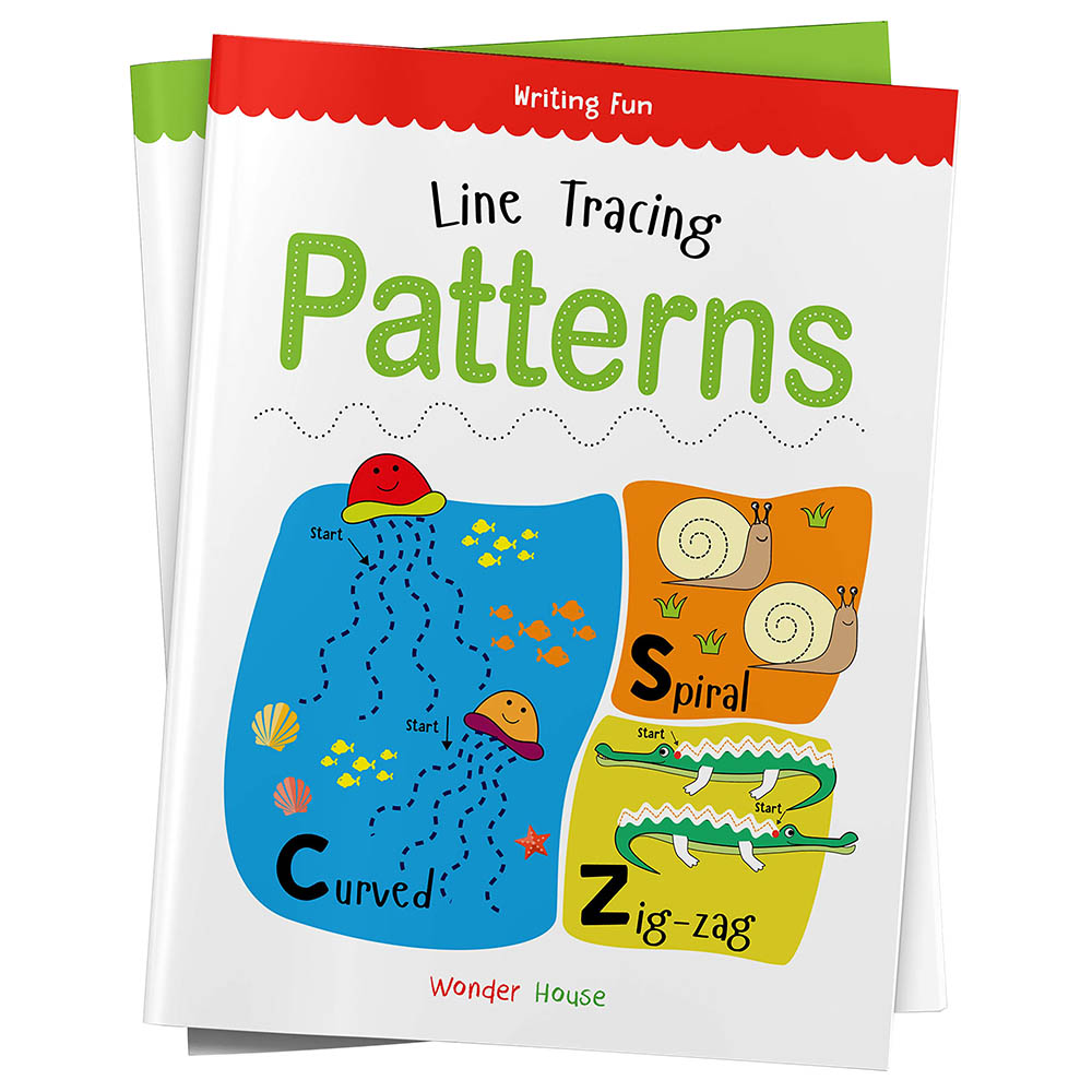 Order Line Tracing Patterns Practice Drawing Book Now! | Jomla.ae