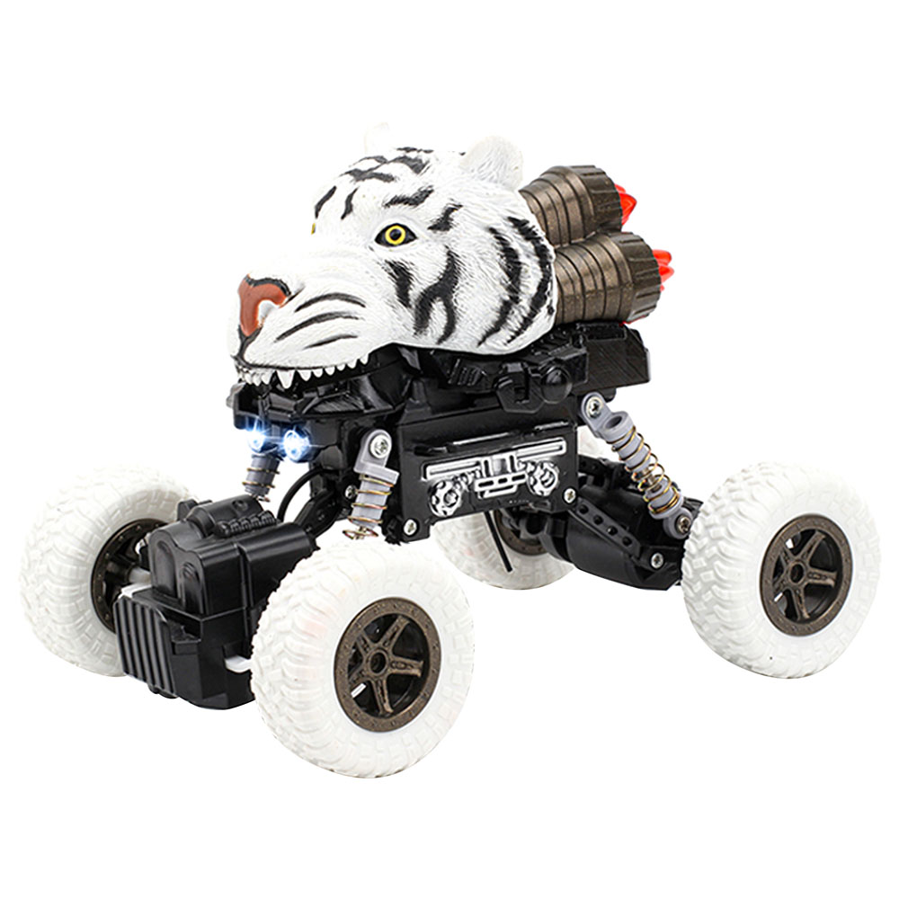 Order Little Story - Tiger Car w/ Remote Control - White Now! | Jomla.ae