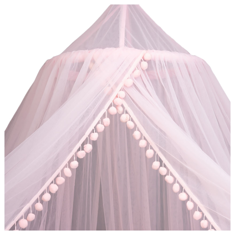 Order Little West Street - Pom Pom Pink Canopy Now! | Jomla.ae