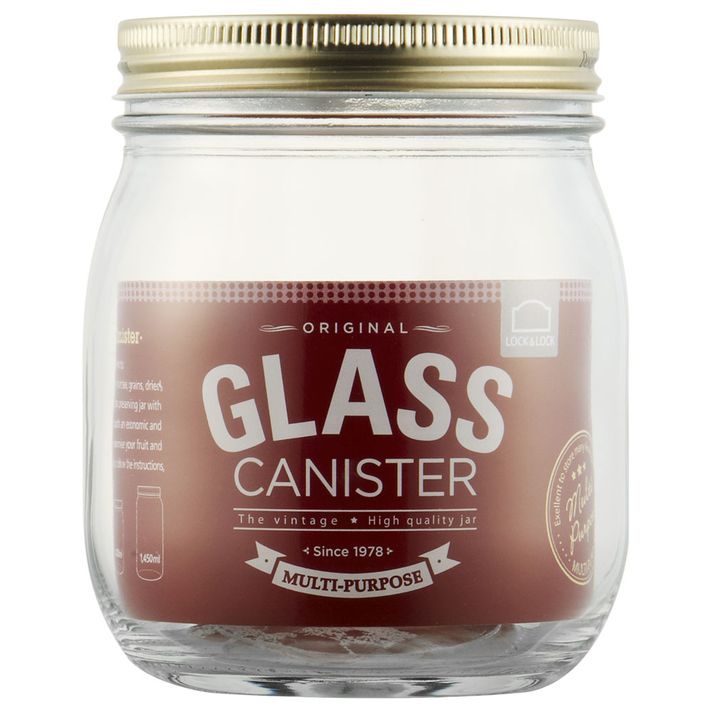 Order Lock&Lock - Glass Canister - Round 750ml Now! | Jomla.ae