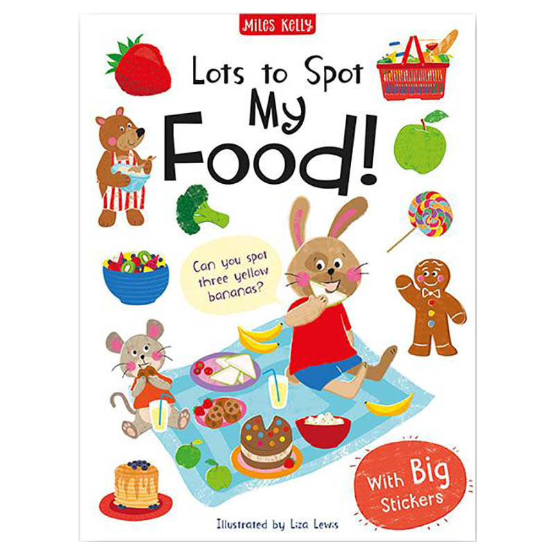 Order Lots To Spot with Big Stickers My Food Now! | Jomla.ae