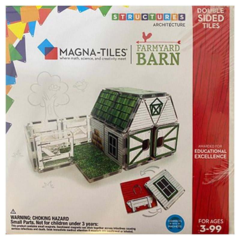 Order MAGNA-TILES - Structures Farmyard Barn Now! | Jomla.ae