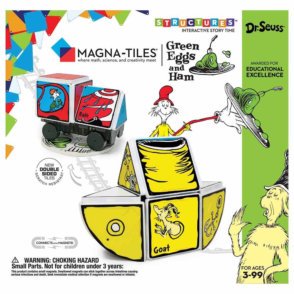 Order MAGNA-TILES - Structures Green Eggs And Ham Now! | Jomla.ae