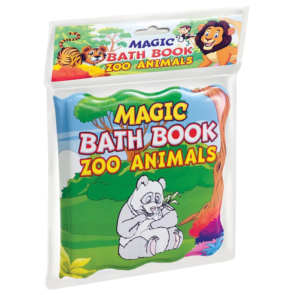 Order Magic Bath Book - Zoo Animals Now! | Jomla.ae