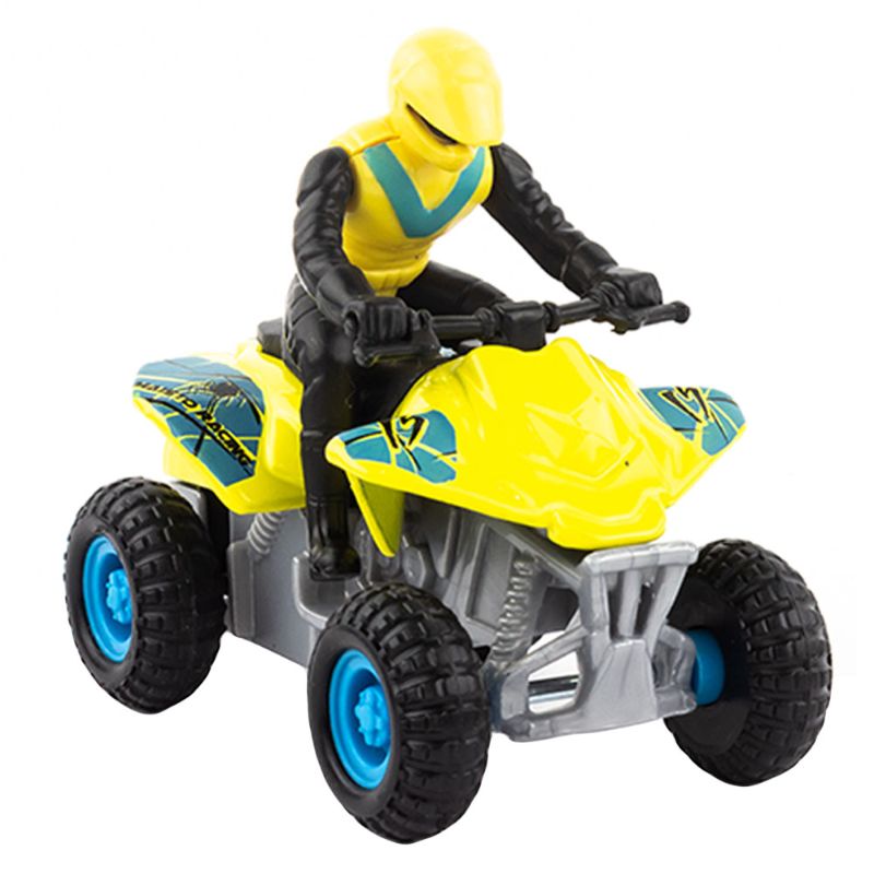 Order Maisto - 8cm Pullback Powered ATV - Black, Grey & Yellow Now ...