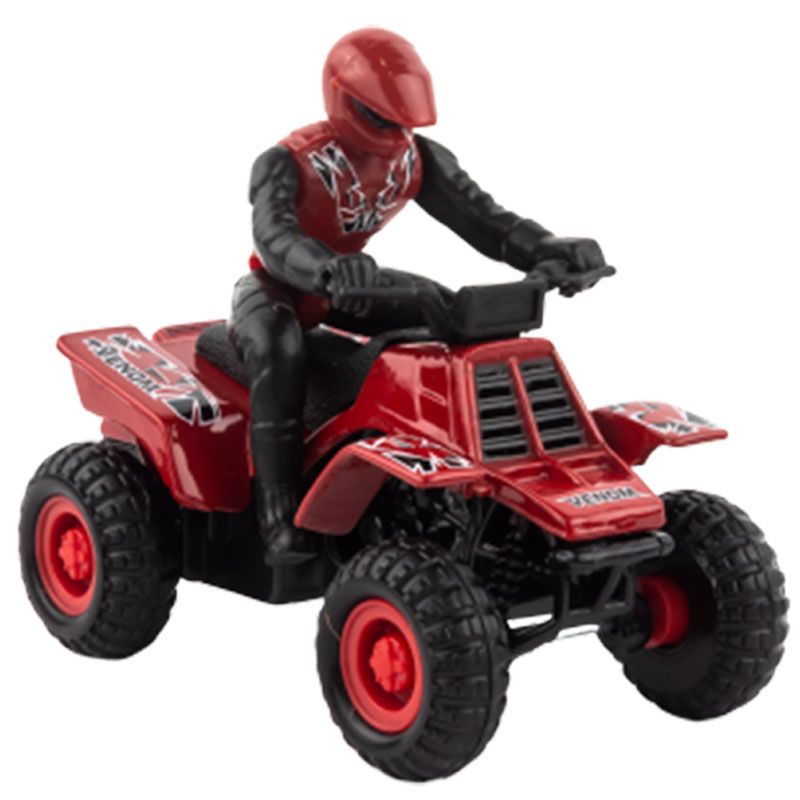Order Maisto - 8cm Pullback Powered ATV - Black & Red Now! | Jomla.ae