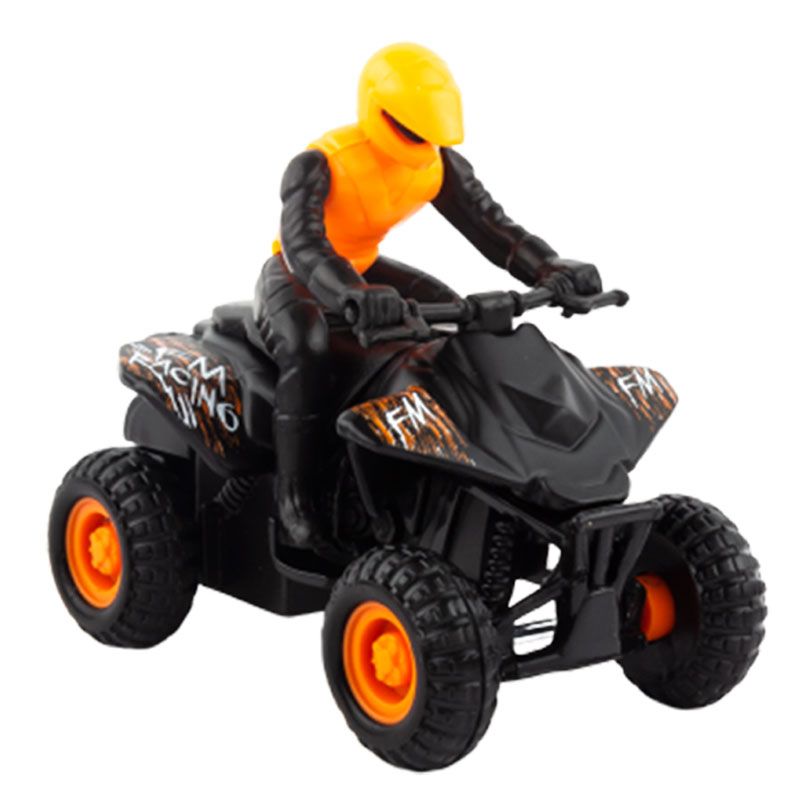 Order Maisto - 8cm Pullback Powered ATV - Orange Now! | Jomla.ae