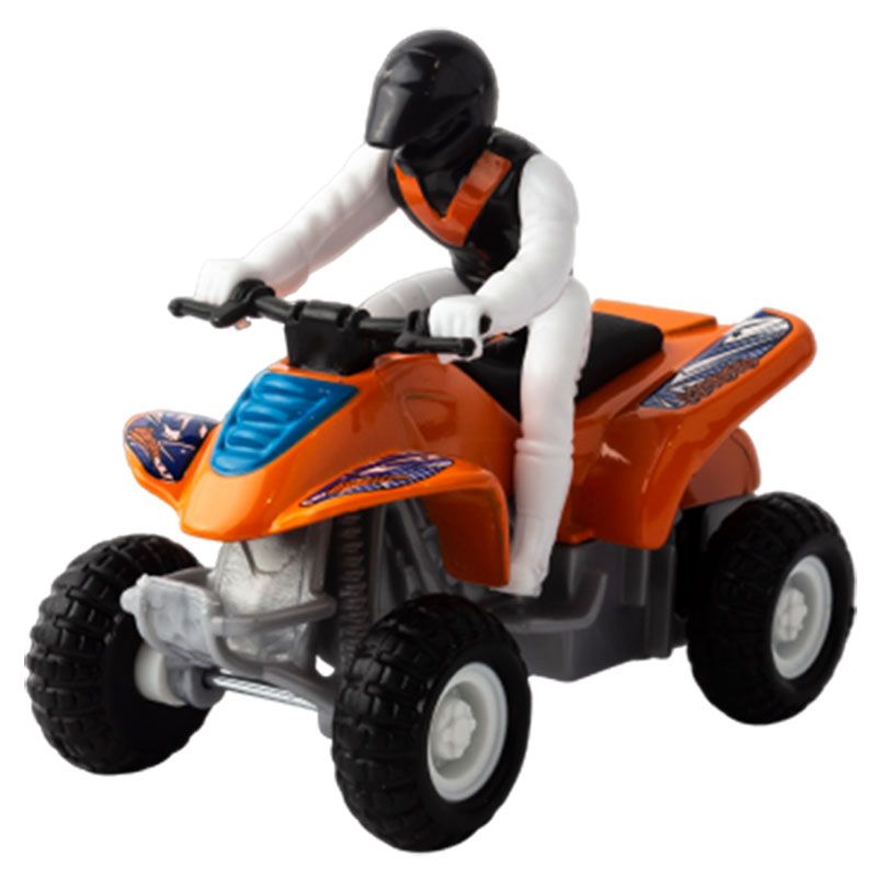 Order Maisto - 8cm Pullback Powered ATV - Orange & White Now! | Jomla.ae