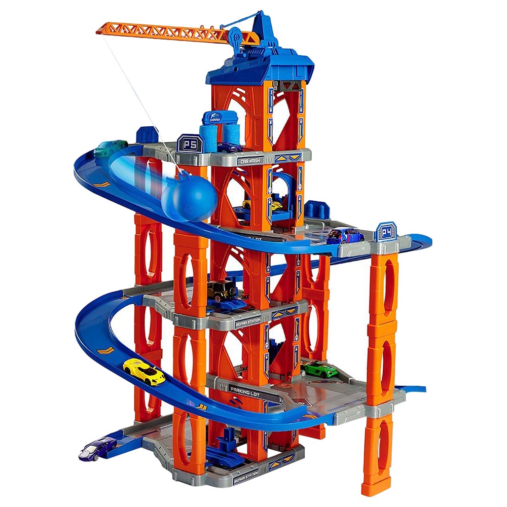Order Majorette - Motor Lift Centre w/ 5 Cars Now! | Jomla.ae