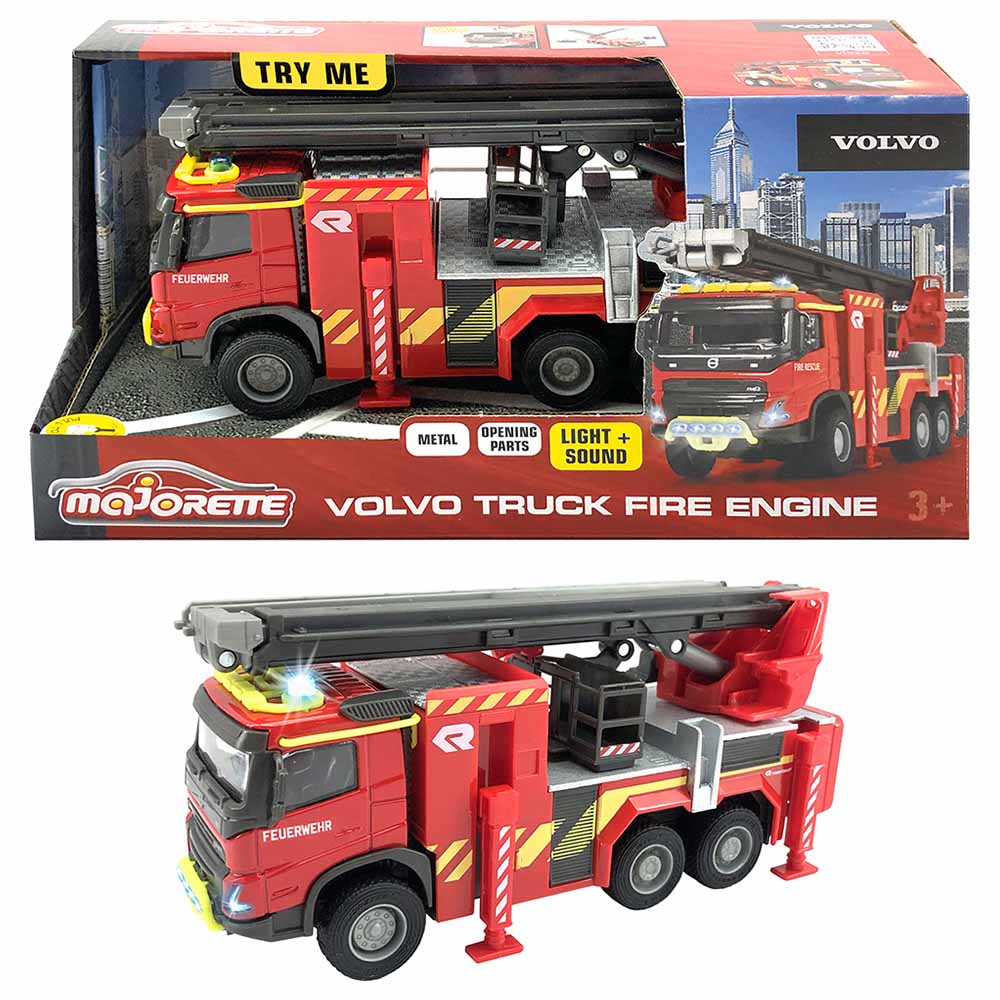 Order Majorette - Volvo FMX Fire Ladder - Red Now! | Jomla.ae