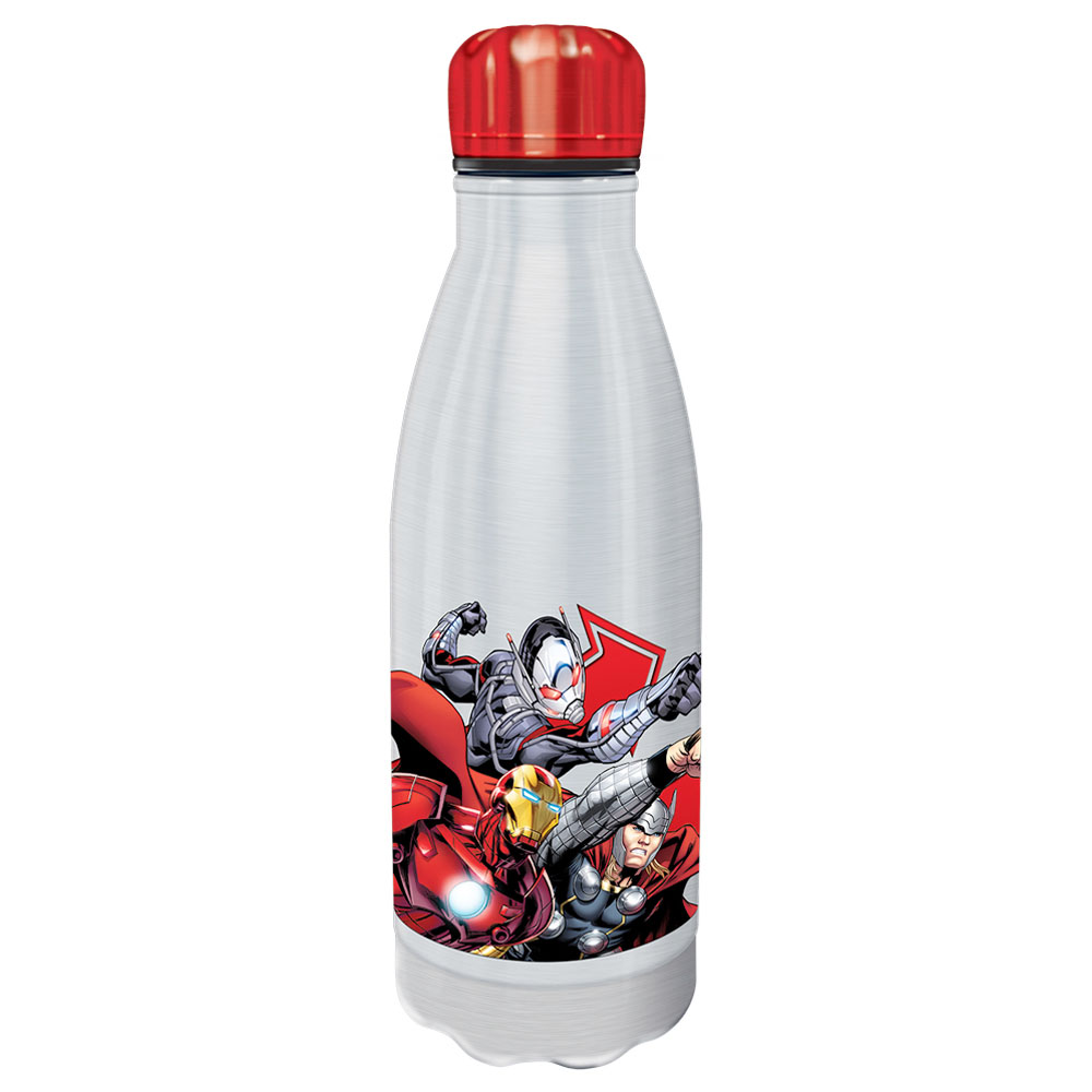 Order Marvel - Avengers Stainless Water Bottle 600ml - Silver Now ...