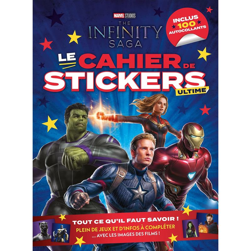 Order Marvel - Le Cahier De Stickers Ultime Now! | Jomla.ae
