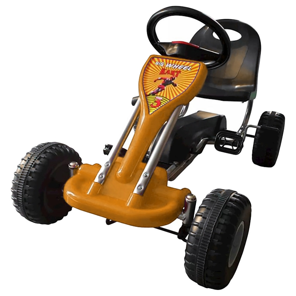 Order Megastar - Mini Pedal Go Kart W/ Hand Brake - Orange Now! | Jomla.ae